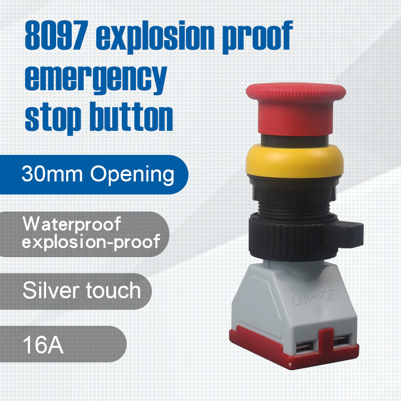 CMORSUN Explosion Proof And Anti-corrosion Emergency Stop Switch Waterproof Push Button Switch ...