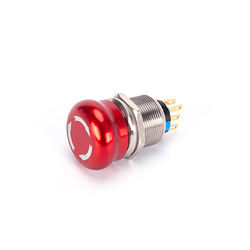 CMORSUN HB22 Metal Mushroom Emergency Stop Push Button Switch - Buy Metal emergency stop push ...